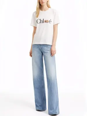 Chloé Logo T-shirt - White