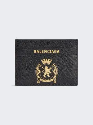 Balenciaga Passport Card Holder - Black