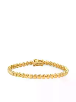 JENNIFER MEYER Heart Tennis Bracelet - Gold