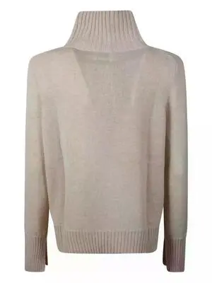 ALLUDE Long-sleeve Turtleneck Sweater