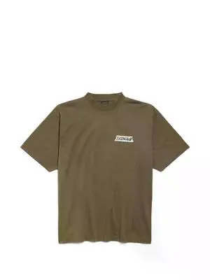 Balenciaga Balenciaga Logo Detail T-Shirt Brown