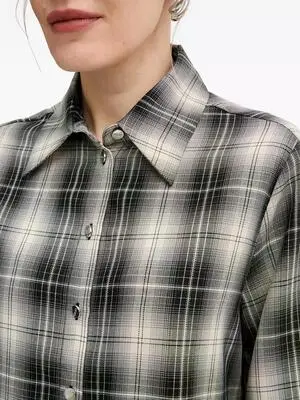 Liu Jo Checked Buttoned Shirt