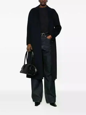 Max Mara Belted Coat - Blue