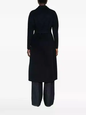 Max Mara Belted Coat - Blue
