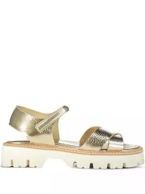 Pedro Garcia Metallic Sandals For Women