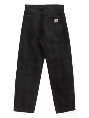 Carhartt Work In Progress Everson Check-patterned Jeans