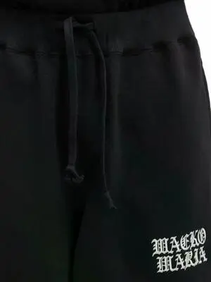 WACKO MARIA Drawstring Logo-detail Track Pants