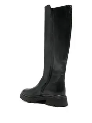 Gabor Lug-sole Leather Knee-high Boots