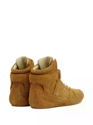Isabel Marant Étoile Senny High-top Leather Sneakers - Brown