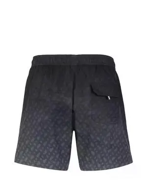 BOSS Monogram Swim Shorts - Grey