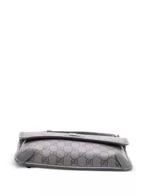 Gucci Ophidia Flap Gg Coated Canvas Belt Bag