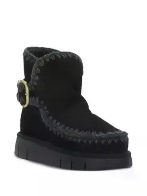 Mou Buckle-strap Platform Boots