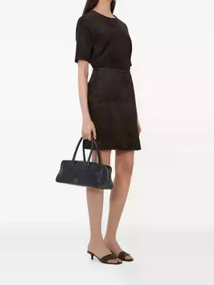 Loulou De Saison Engel Mini Skirt - Brown