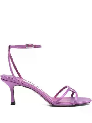 JIMMY CHOO Leo Ankle Strap Sandals