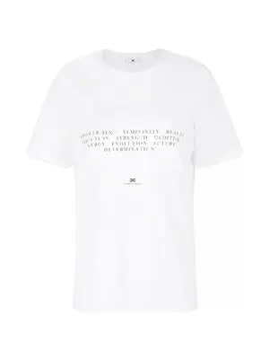 Elisabetta Franchi Frill T-shirts For Women