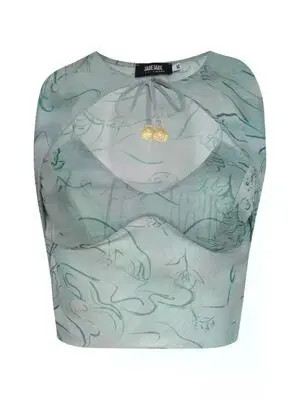 Amir Slama Printed Tops