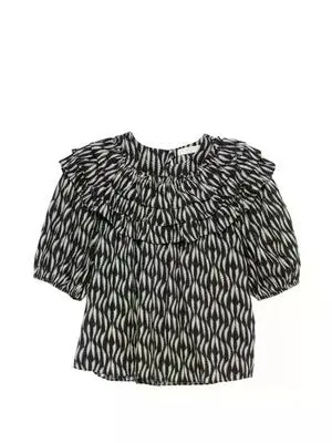 Ulla Johnson Graphic Blouses