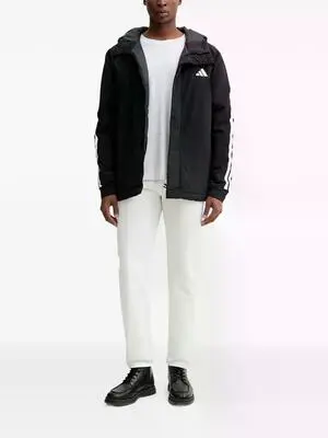 Adidas Hooded Three-stripe Jacket