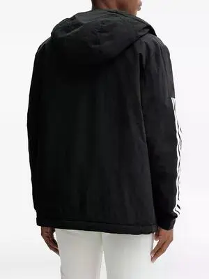Adidas Hooded Three-stripe Jacket