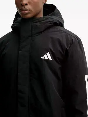 Adidas Hooded Three-stripe Jacket