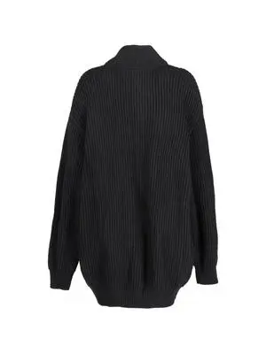 Gianfranco Ferre Reversible Hooded Knit Jacket