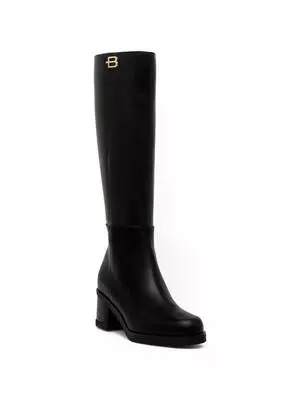 BALDININI Leather Knee-high Boots