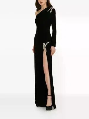 ARAFTU One-shoulder Embellished Gown