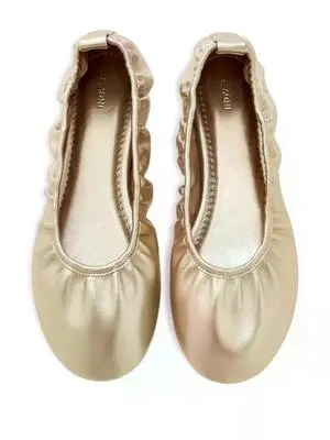 ST. AGNI Gathered Ballet Flats