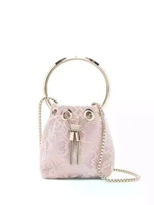 JIMMY CHOO Micro Bon Bon Bucket Bag