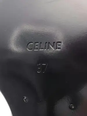 Celine Embossed Leather Knee-high Boots