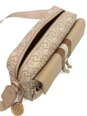 Liu Jo Monogram Pattern Crossbody Bag