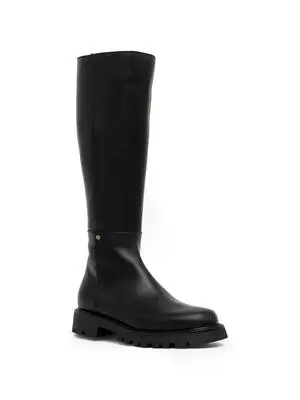 BALDININI Leather Knee-high Boots