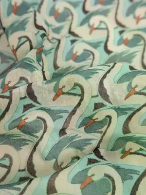 Paul Smith Swan-print Scarf