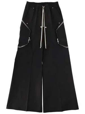 Rick Owens Heizer Belas Trousers - Black