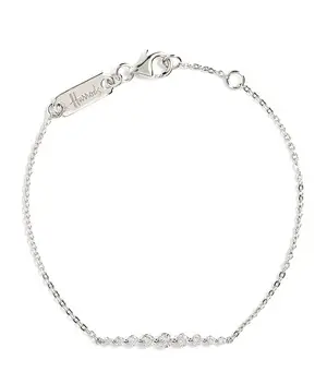 Harrods Gold And Diamond Bracelet - White
