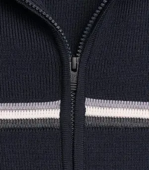 Fusalp Merino Wool Quarter-zip Sweater