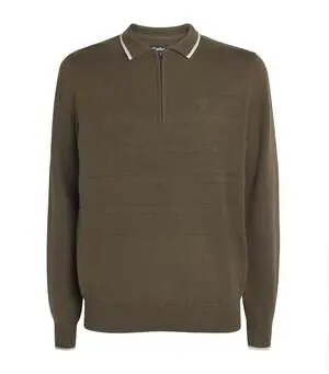 Barbour Cotton-wool Fenhill Polo Sweater