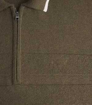 Barbour Cotton-wool Fenhill Polo Sweater