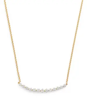 ANITA KO Zoe Diamond Necklace - Gold