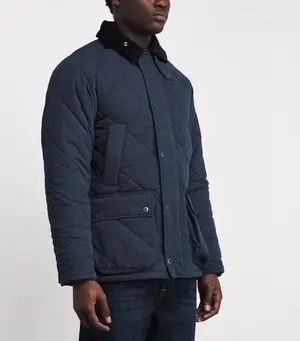 Barbour Quilted Modern Bedale Jacket - Navy