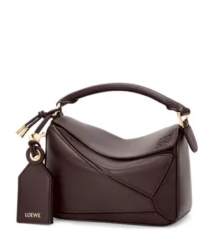 Loewe Mini Leather Puzzle Top-handle Bag