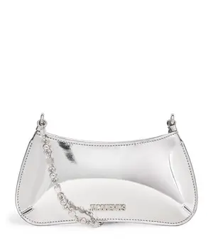 Jacquemus Bisou Chaine Shoulder Bag - Silver