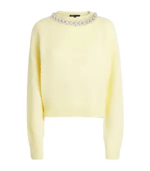 Maje Cropped Sweaters For Women