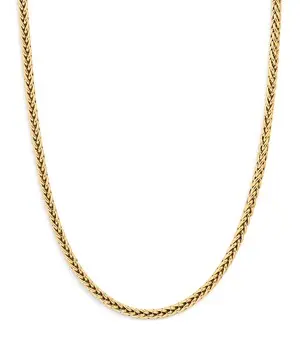 AZLEE Woven Chain Necklace - Gold