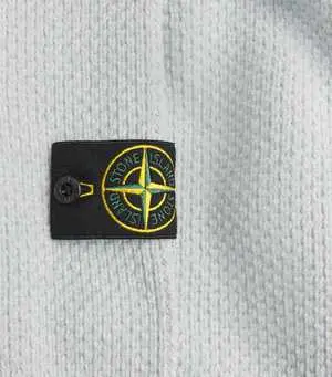 Stone Island Cotton Compass Sweater - Blue