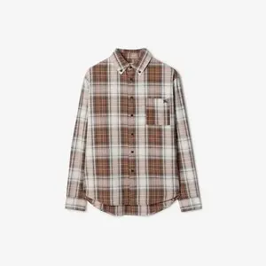 Burberry Madras Check Cotton Shirt