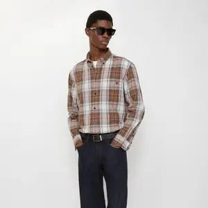 Burberry Madras Check Cotton Shirt