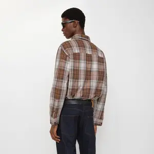 Burberry Madras Check Cotton Shirt