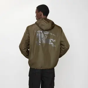 Burberry Ekd Nylon Hooded Jacket