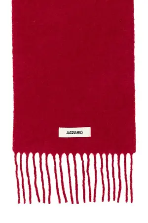 Jacquemus Large Echarpe Carro - Dark Red